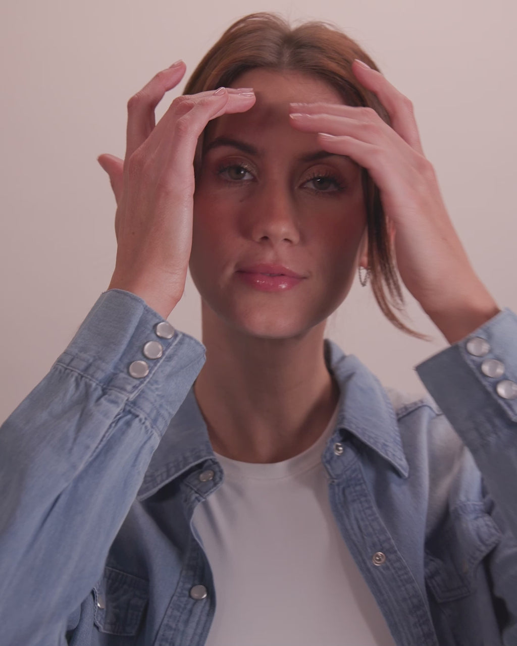 Baby Julian Soft Chain Hoops - Silver|White Diamondettes – Melinda ...